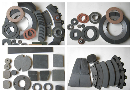 Customised Industrial Brake Lining For Forklift Bulldozer Excavator ...