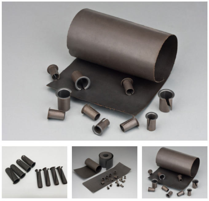 Anti-Wear Oil Free Bushing With PTFE Bronze Bushing Bronze Mesh with ...