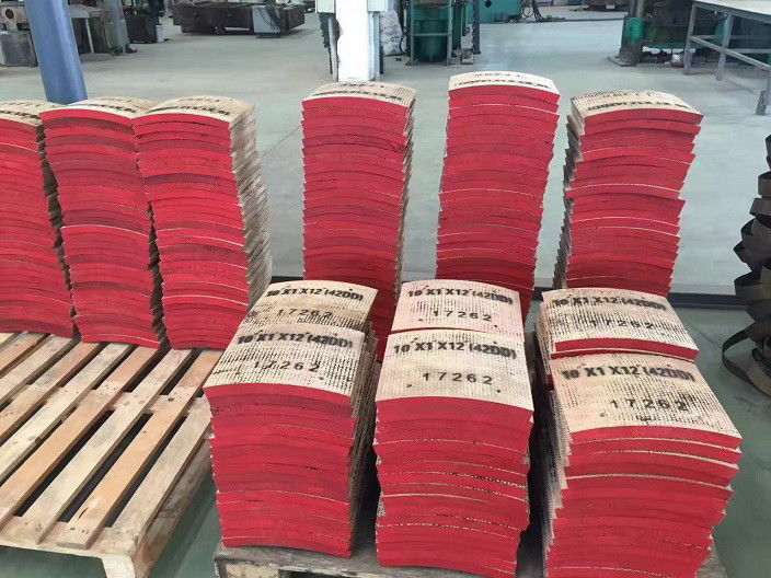 High Performan Woven Brake Block Material Brake Pads Friction Linings ...