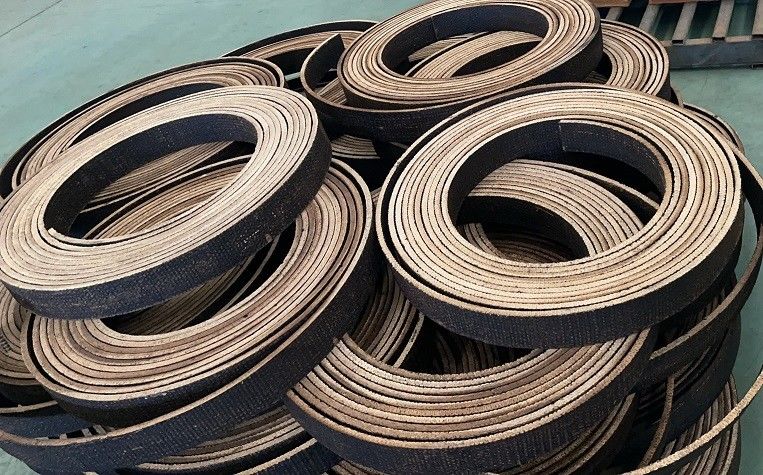 Black Brake Lining Roll Mooring Winch Brake Lining Black Color Woven ...