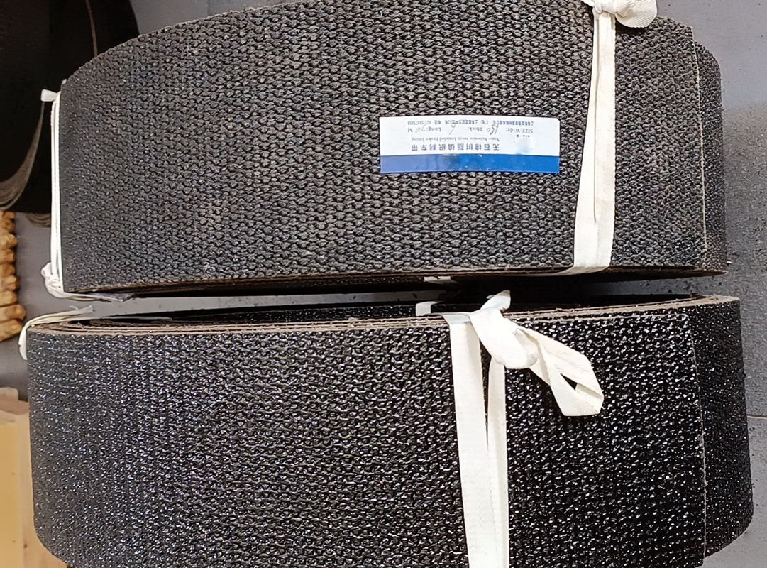 Black Color Non Asbestos Brake Lining Roll Black Woven Brake Roll ...