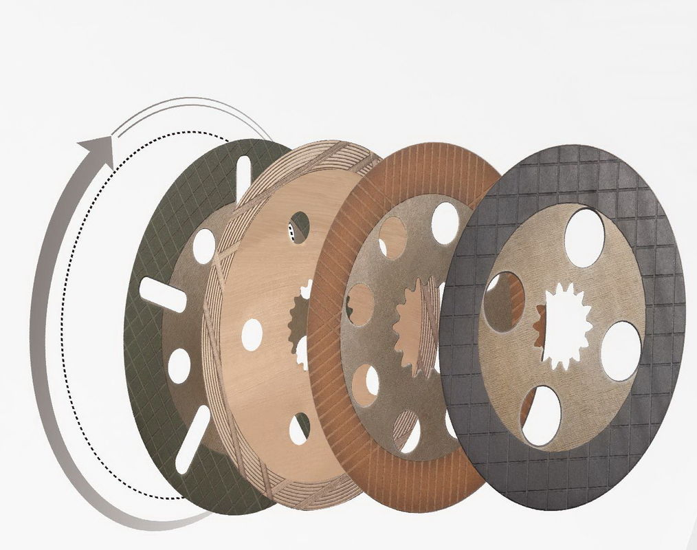 Forklift Friction Discs For Excavator Friction Disc For Gearbox Clutch ...