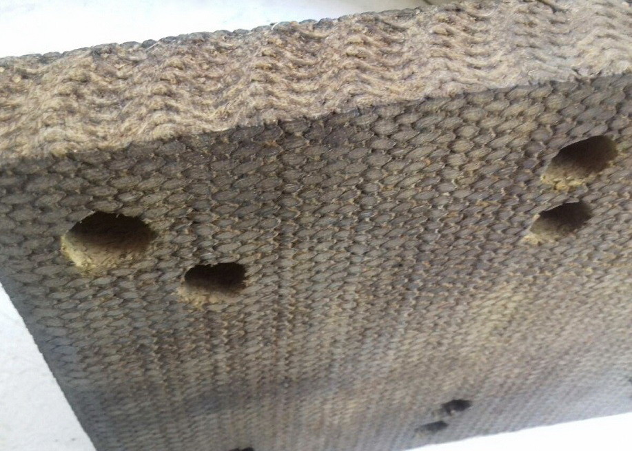 Drilling Machine Woven Brake Lining Resin Brake Blocks For Oil Well ...