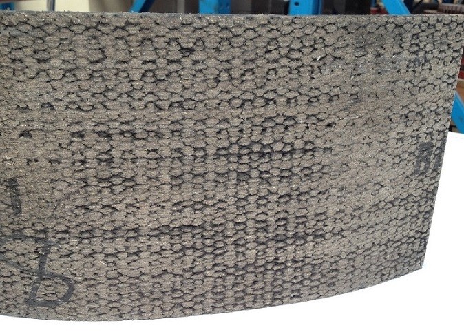 Non Asbestos Brake Block Material with Brass Wire Drilling Machine ...