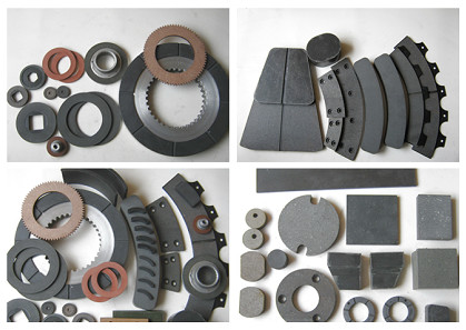 Customised Shape Industrial Brake Linings Brake Relining Brake Block ...