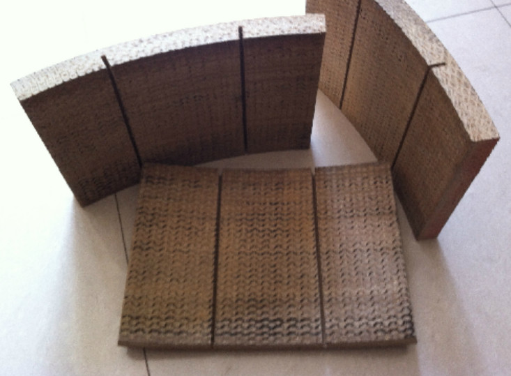 Industrial Non Asbestos Brake Block Material Woven For Construction ...